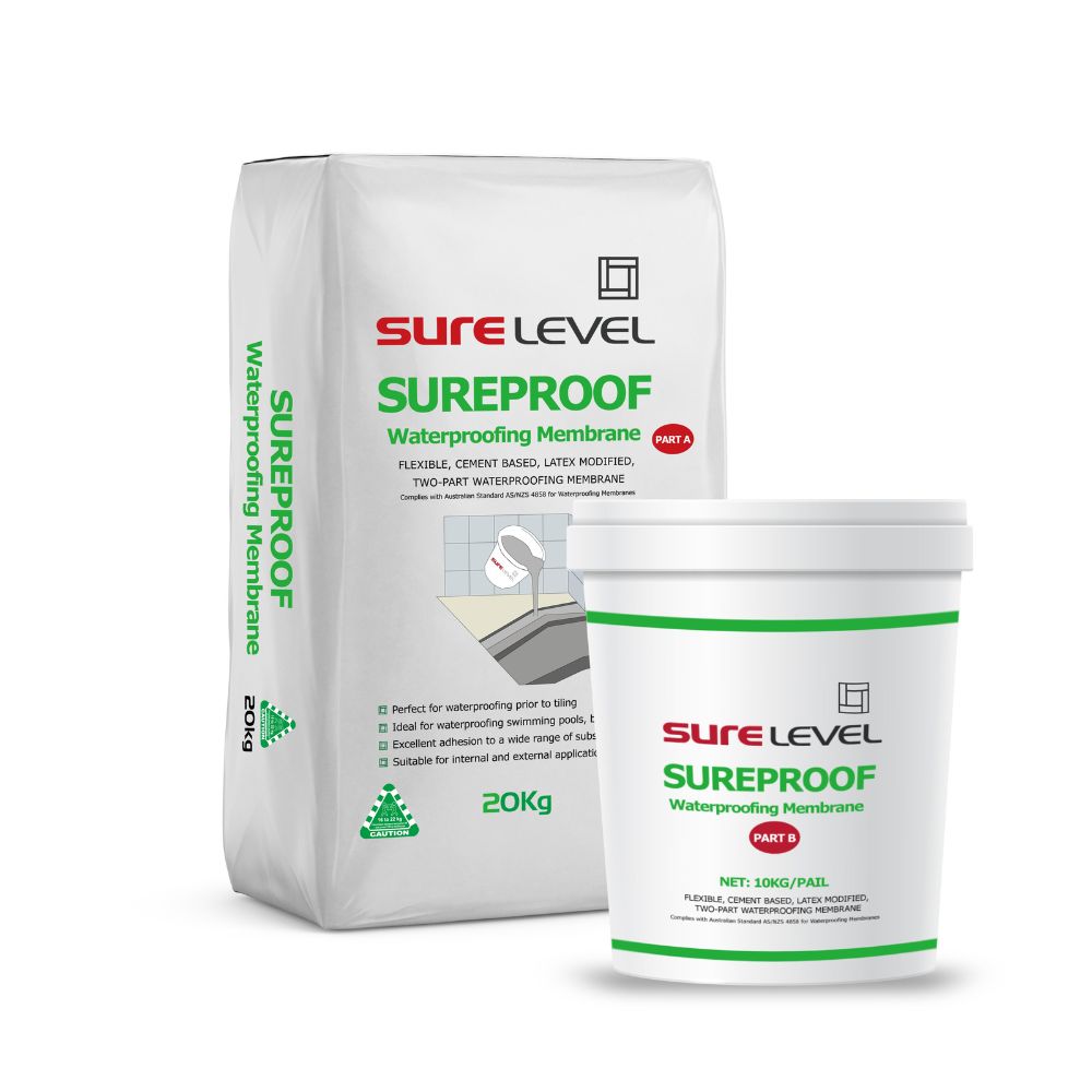 Sureproof (Part A 20kg Powder + Part B 10kg Latex) – SureLevel ...