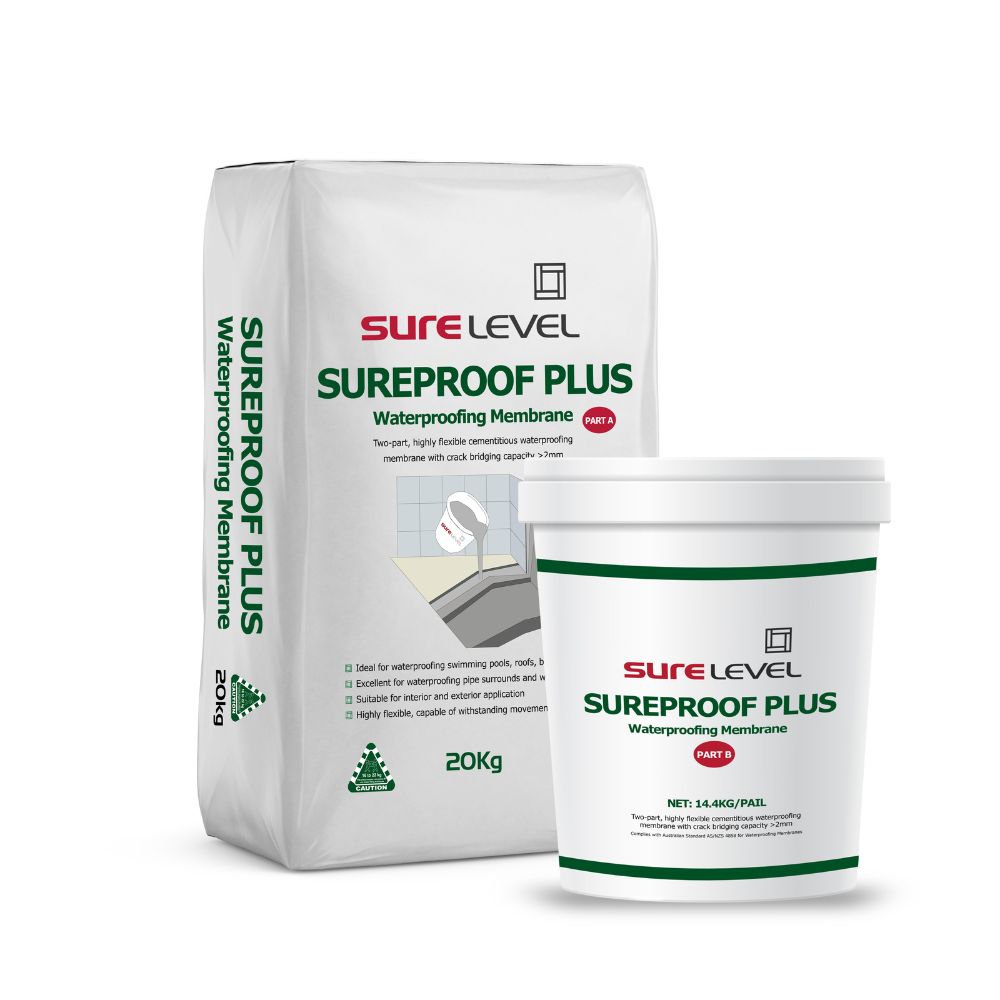 Sureproof Plus (Part A 20kg Powder + Part B 14.4kg Latex) – SureLevel ...